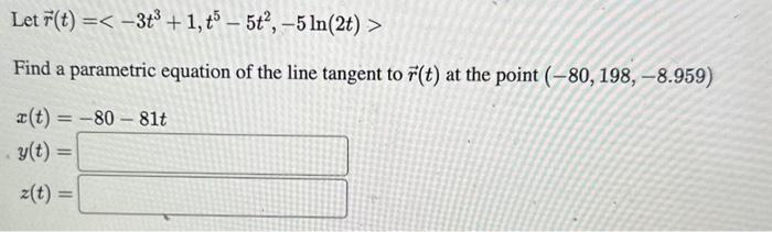Solved Let r(t)=