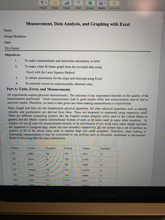 T Insert Table Chart Text Shape Media Comment | Chegg.com