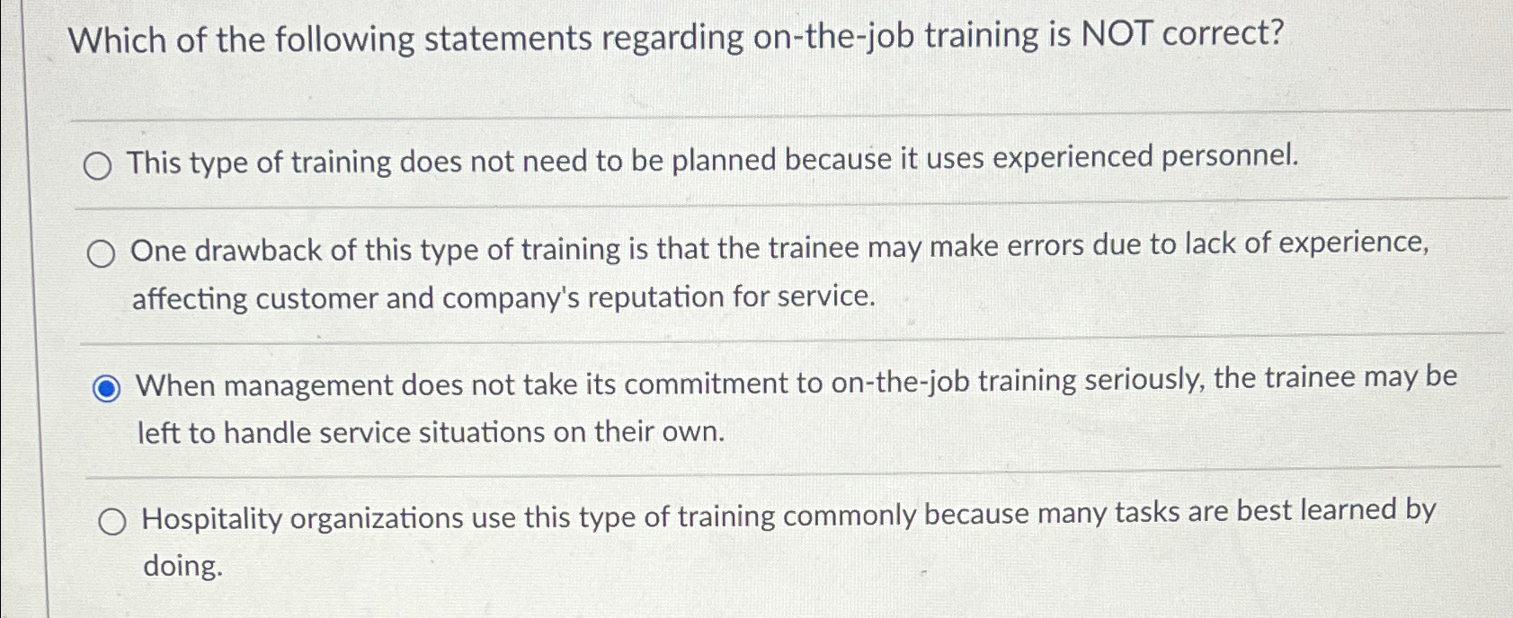 Solved Which of the following statements regarding | Chegg.com