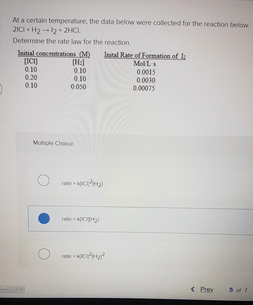 Solved At a certain temperature, the data below were | Chegg.com