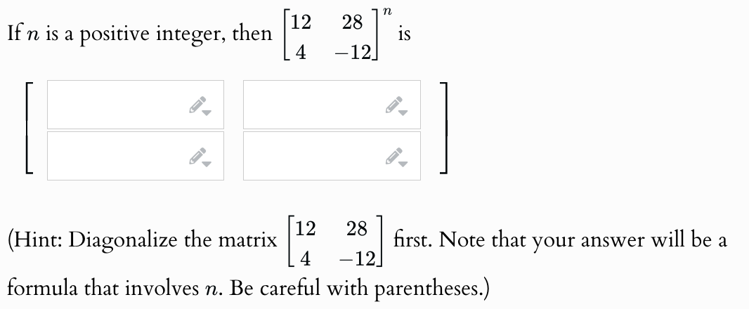 Solved If n is a positive integer, then | Chegg.com