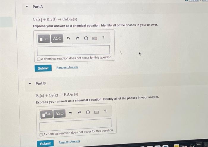 Solved Ca(s)+Br2(1)→CaBr2( s) Express your answer as a | Chegg.com