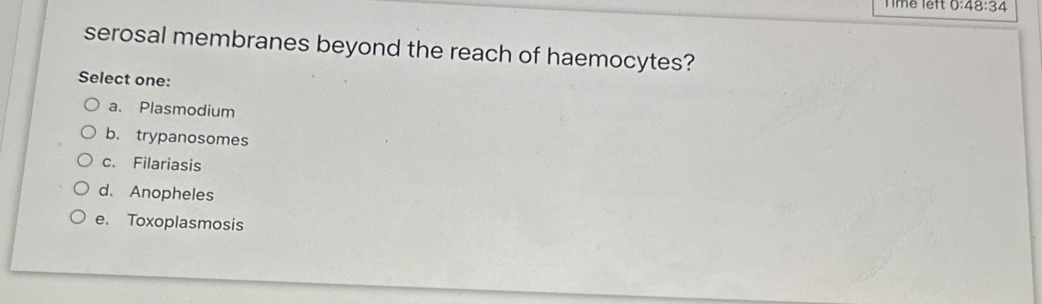Solved serosal membranes beyond the reach of | Chegg.com