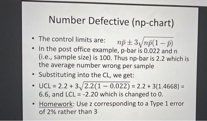 Solved Proportion Defective (p-chart) . Over one month at a | Chegg.com