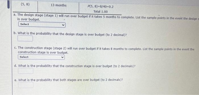 Solved Table 4.3 PROBABILITY ASSIGNMENTS FOR THE KP\&L | Chegg.com
