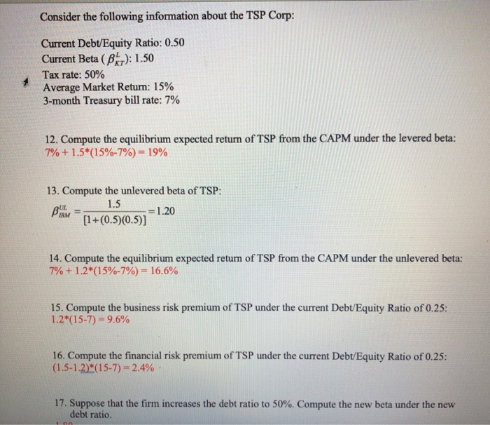 Solved Consider the following information about the TSP | Chegg.com