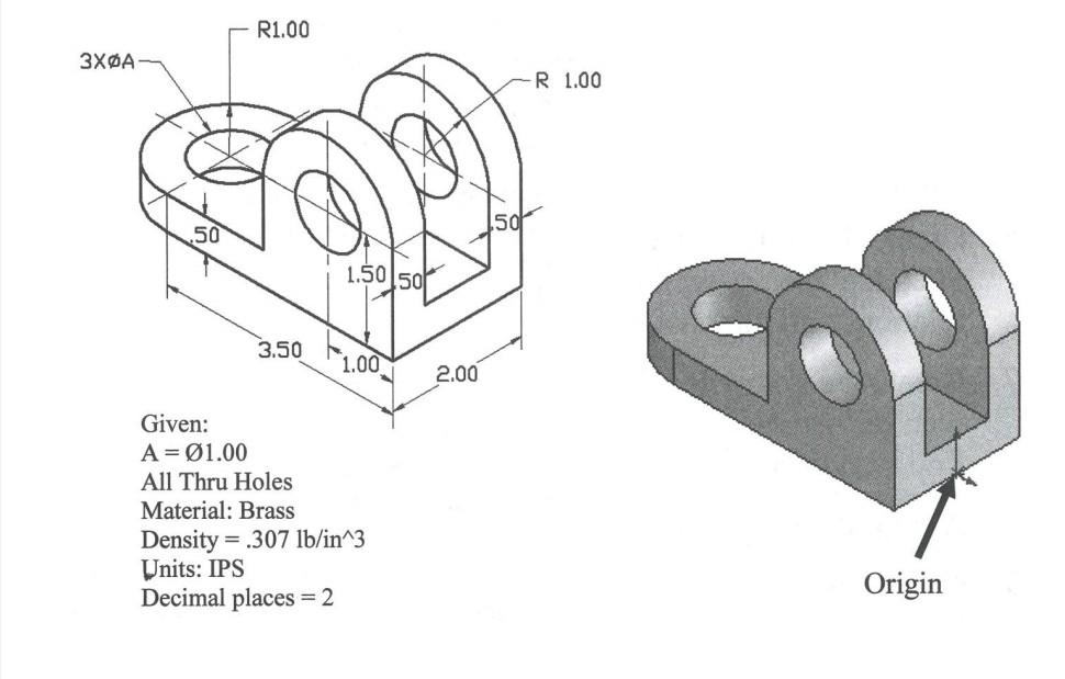 Redraw The Following Three Objects As Solidworks 