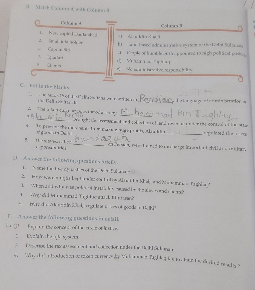 Solved B. ﻿Match Column A with Column B.Column AColumn BNew | Chegg.com
