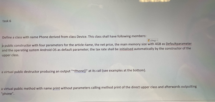 Solved In This Task Single Inheritance With Static And 0500