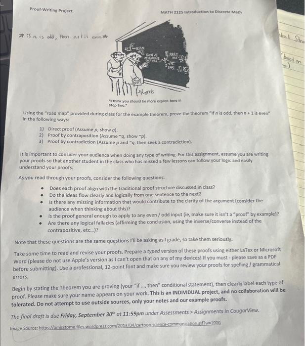 Solved Hello, I am trying to write a proof for the theorem | Chegg.com