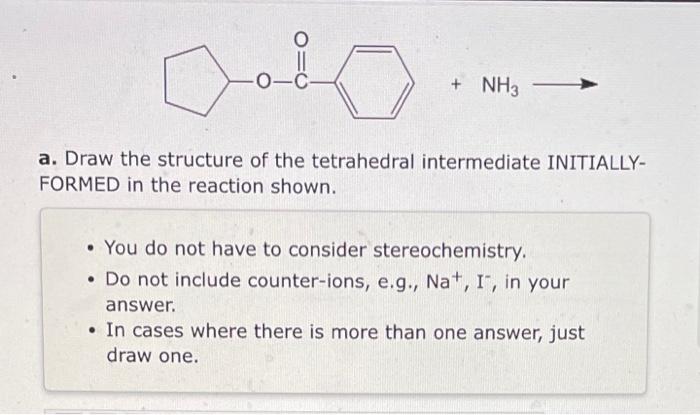 Solved part a) draw the structure of the tetrahedral | Chegg.com