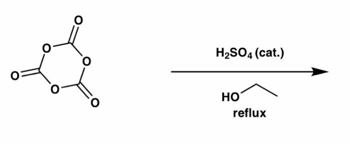 Solved H2SO4 (cat.) HO reflux | Chegg.com