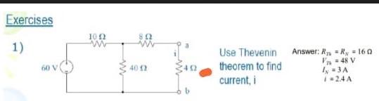 Solved Exercises 1) | Chegg.com