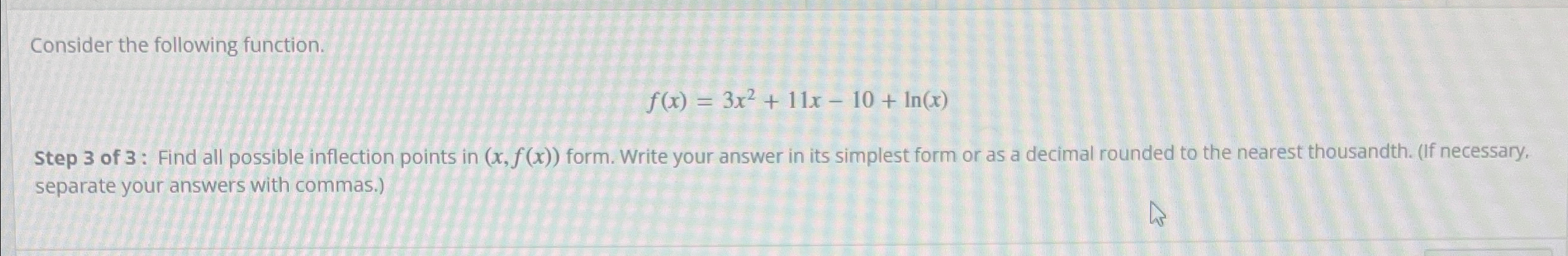 Consider the following | Chegg.com