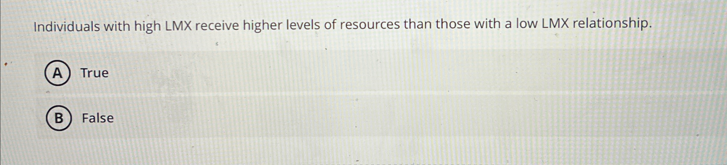 Solved Individuals with high LMx ﻿receive higher levels of | Chegg.com