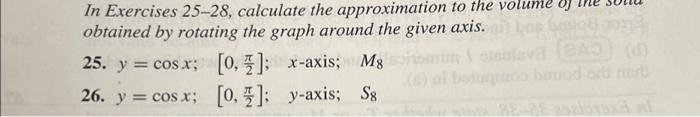Solved In Exercises 25-28, calculate the approximation to | Chegg.com