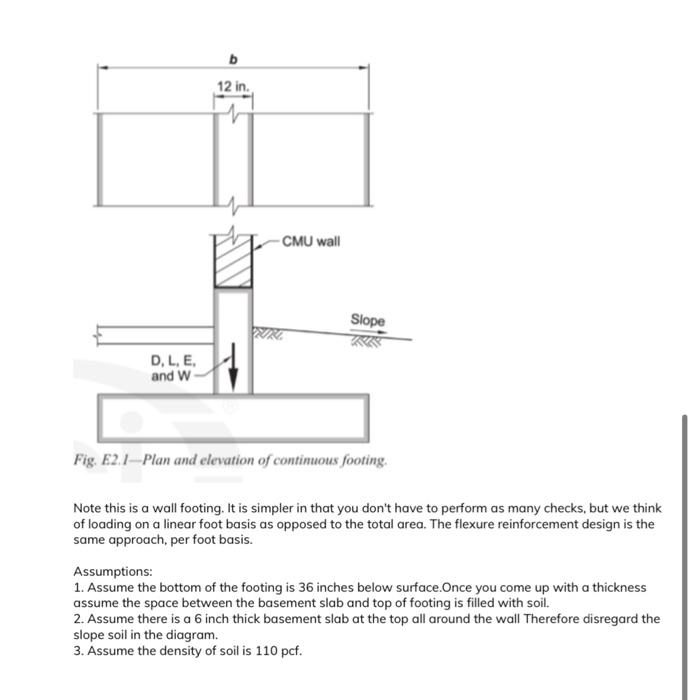 2. Design the footing size, thickness, and | Chegg.com