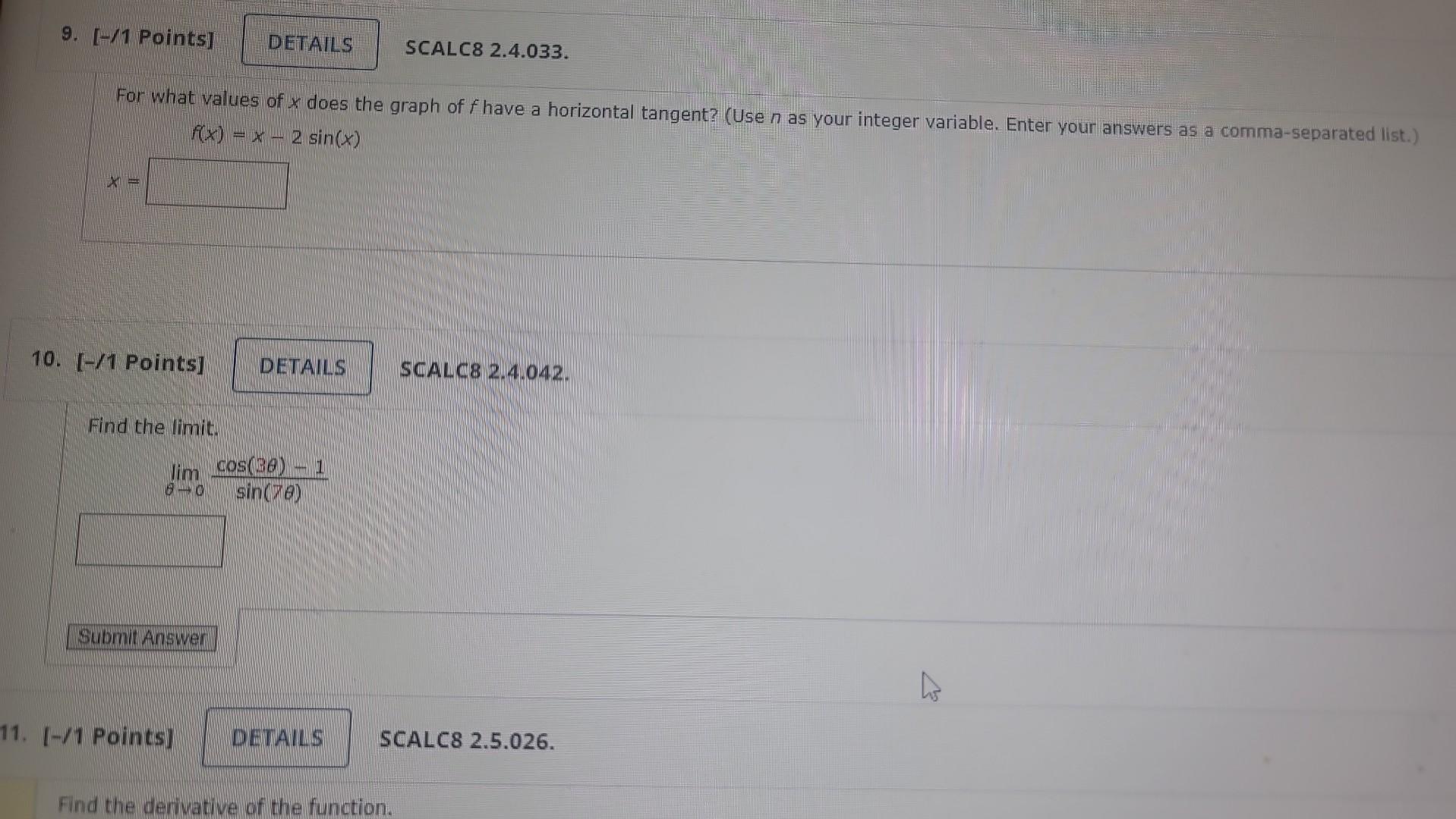 Solved For what values of x does the graph of f have a | Chegg.com
