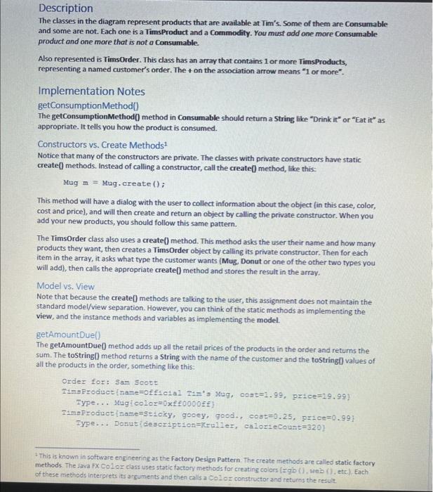 Solved The Assignment This assignment is ahnutDescription | Chegg.com
