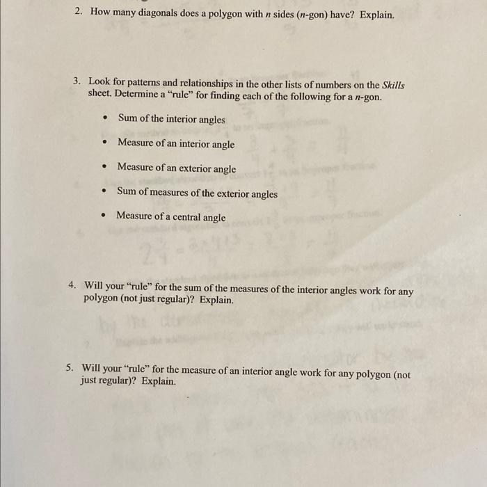 Solved please answer questions on both papers. use chart on | Chegg.com