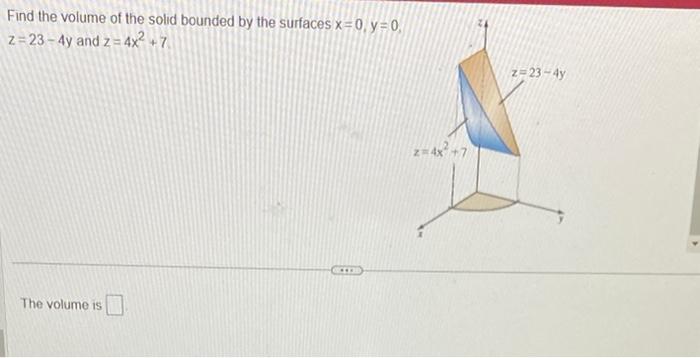 Solved The solid common to the two cylinders x2+y2=64 and | Chegg.com