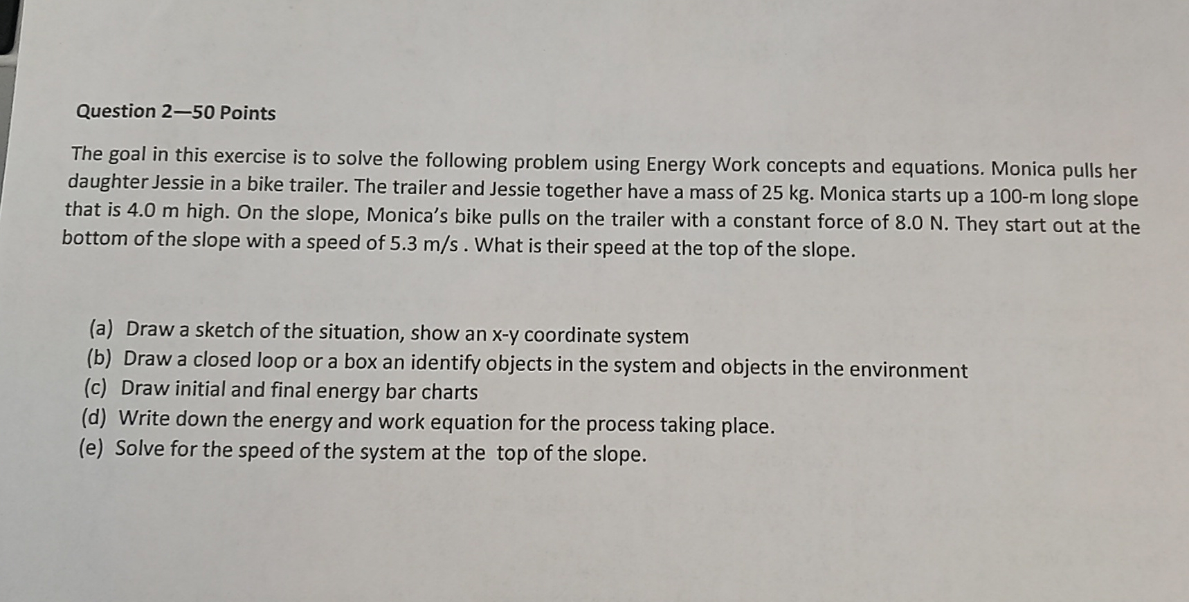 Solved Question 2-50 ﻿PointsThe goal in this exercise is to | Chegg.com