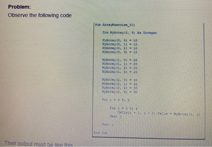 Solved Problem: Observe the following code Sub | Chegg.com