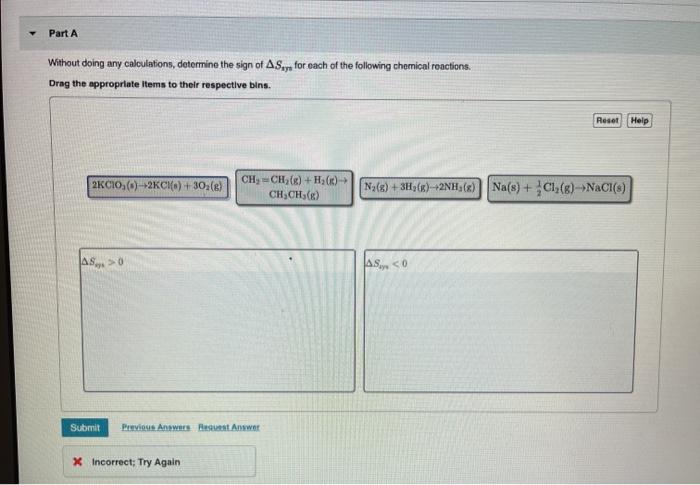 Solved Part A Without doing any calculations, determine the | Chegg.com