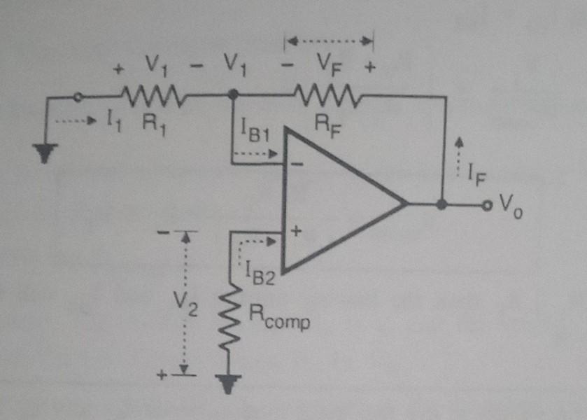 Solved For the amplifier shown in Fig. P 2.13.2. Rcomp is | Chegg.com
