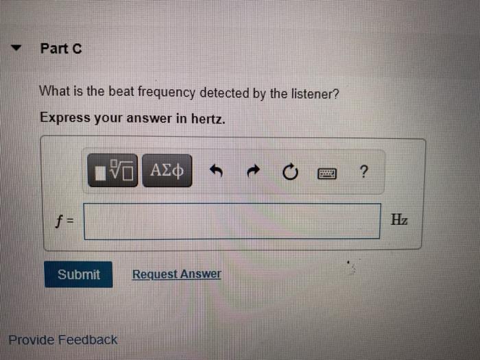 Solved tem 11 Two train whistles, A and B, each have a | Chegg.com