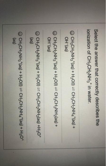 Solved Select the answer that correctly describes the | Chegg.com