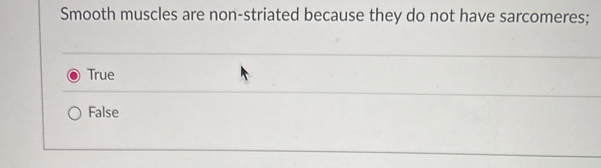 Solved Smooth muscles are non-striated because they do not | Chegg.com