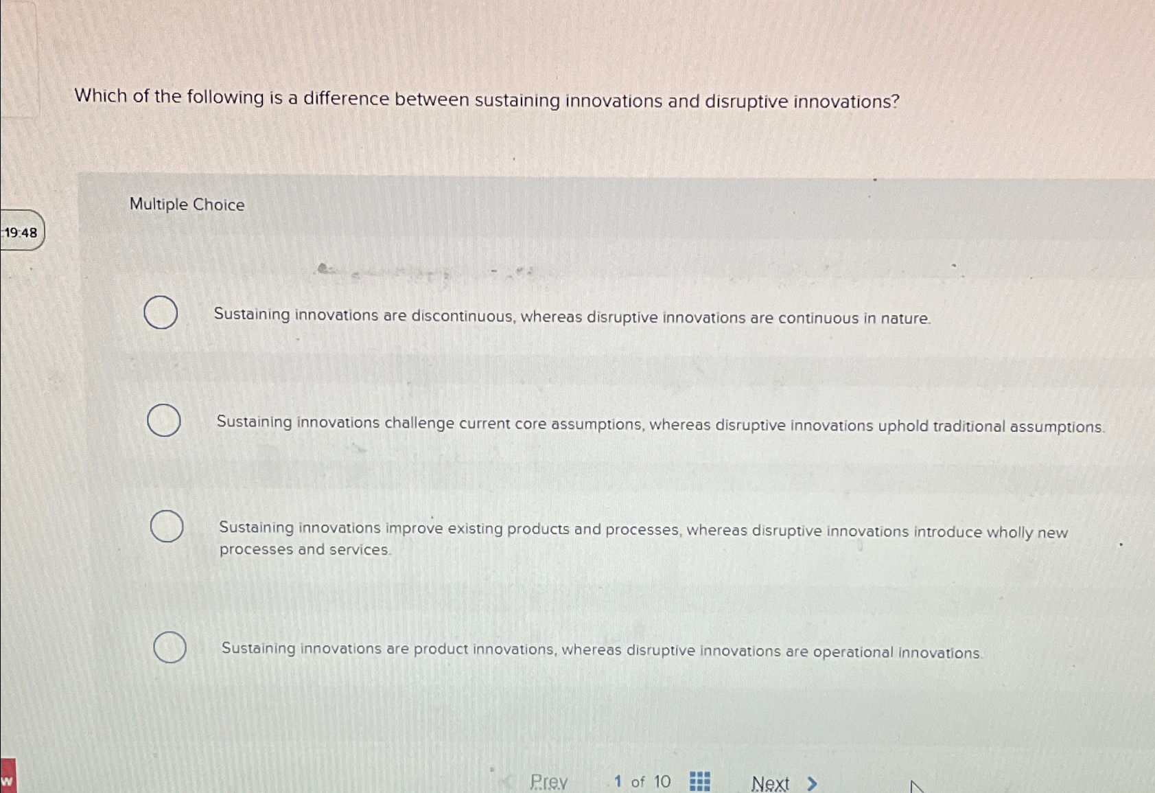 Solved Which of the following is a difference between | Chegg.com