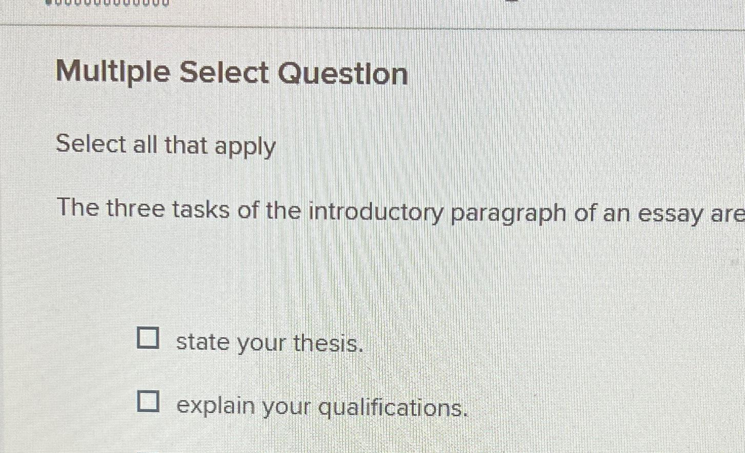 Solved Multiple Select QuestionSelect all that applyThe | Chegg.com