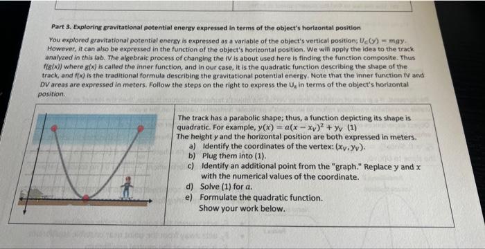 Lab Exploring the Law of Conservation of Energy Pt. 2 | Chegg.com