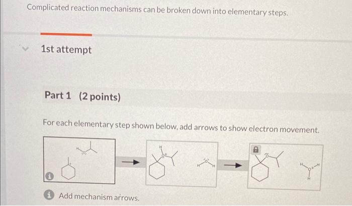 Solved Complicated reaction mechanisms can be broken down | Chegg.com