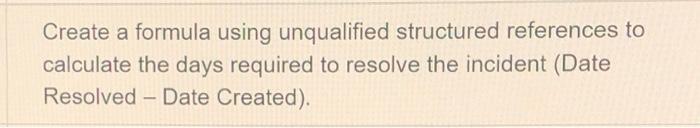 Create A Formula Using Unqualified Structured 