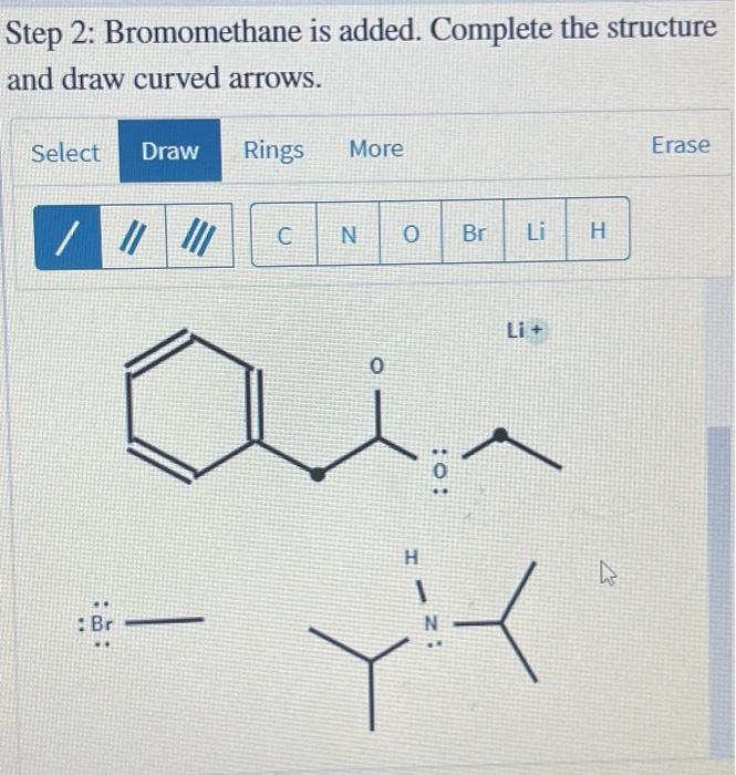 Solved Complete the mechanism with missing atoms, bonds, | Chegg.com