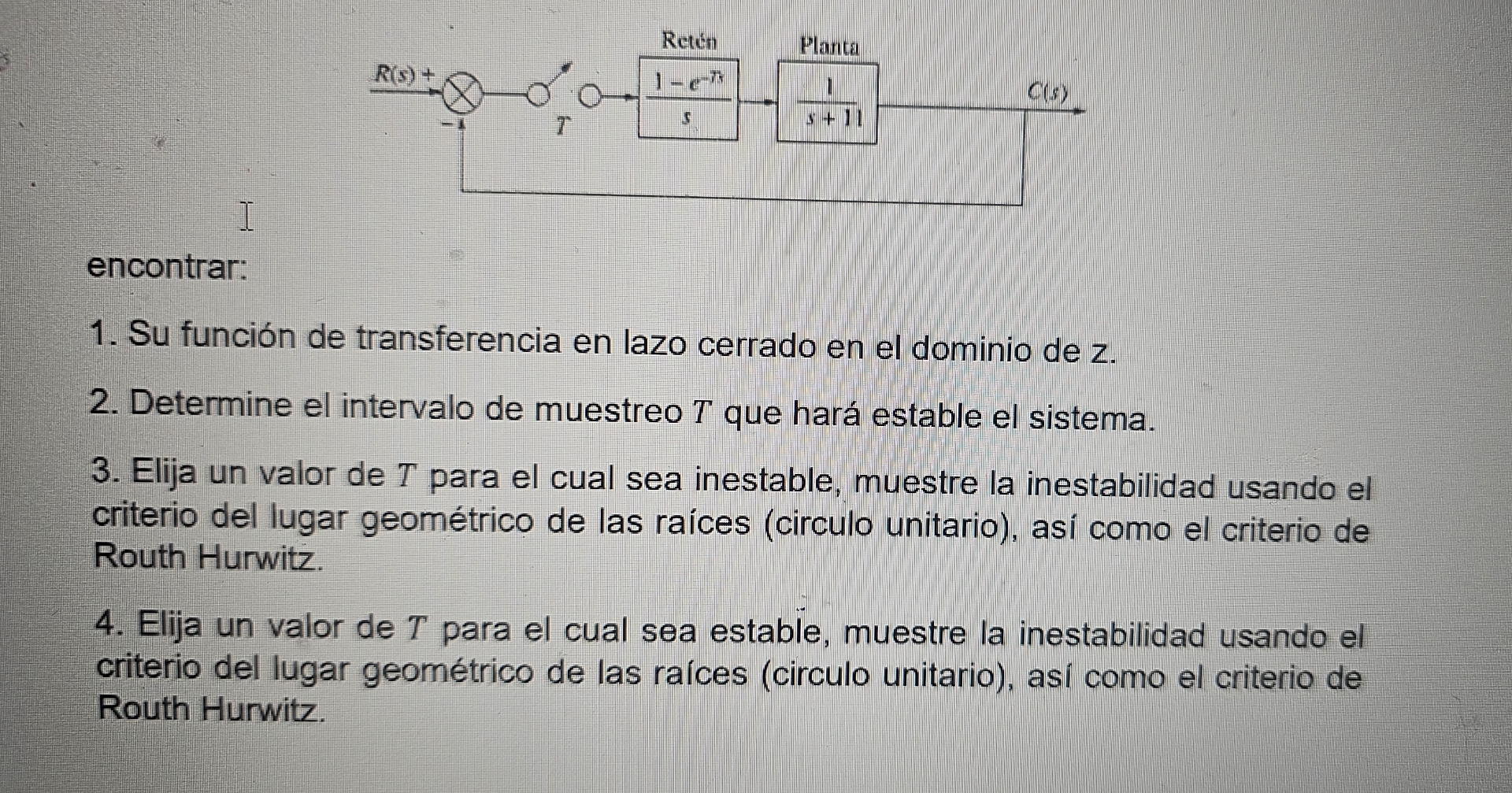 encontrar:Su función de transferencia en lazo cerrado | Chegg.com