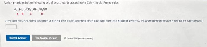 Solved Assign priorities in the following set of | Chegg.com