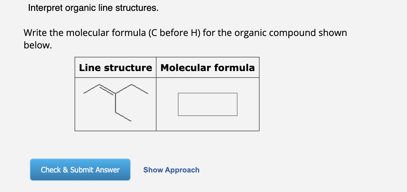 Solved Interpret organic line structures.Write the molecular | Chegg.com Solved Interpret organic line structures.Write the molecular | Chegg.com