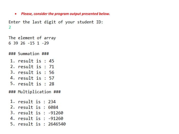 Solved Step 1: Array Generation - Let's assume that your | Chegg.com