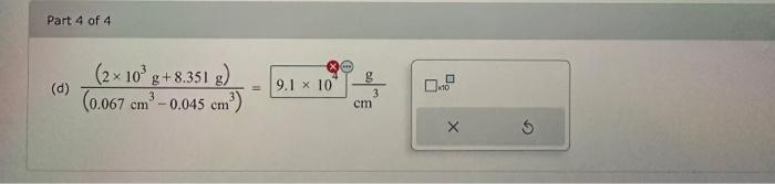 Solved Express the answers to the following calculations in | Chegg.com