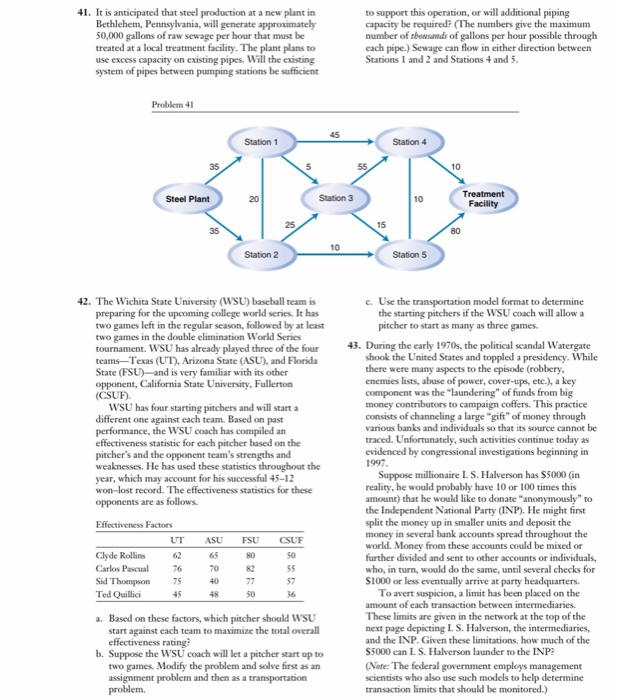 41. It is anticipated that steel production at a new | Chegg.com