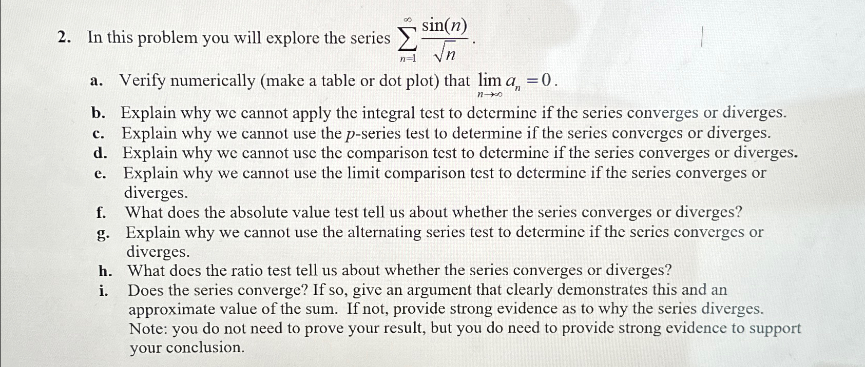 Solved In this problem you will explore the series | Chegg.com