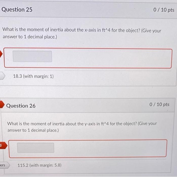 Solved Integration moment of inertia We are wanting to | Chegg.com