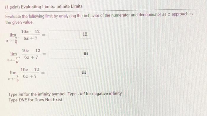 Solved (point) Evaluating Limits Graphically Below is the | Chegg.com