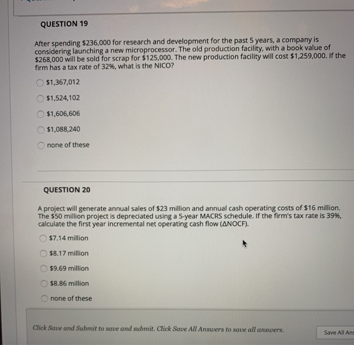 Solved QUESTION 19 After spending $236,000 for research and | Chegg.com