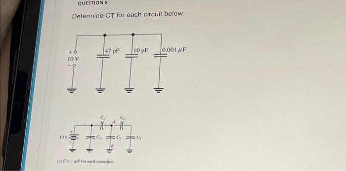 Solved In the figure below, the capacitor is charged to 25V. | Chegg.com