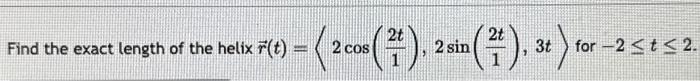 Solved Find the arc length (s) of the curve | Chegg.com